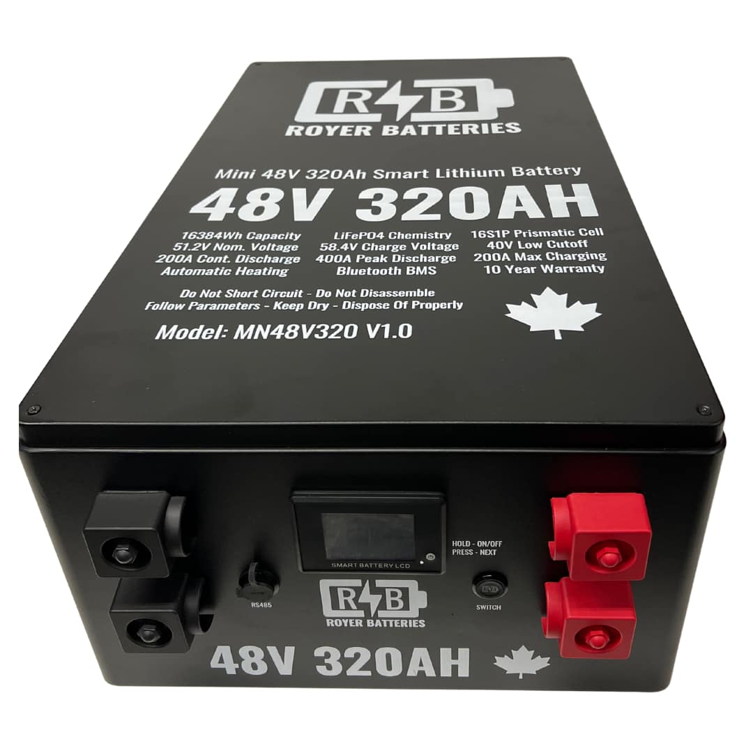 Mini 48V 320Ah Battery - Royer Batteries